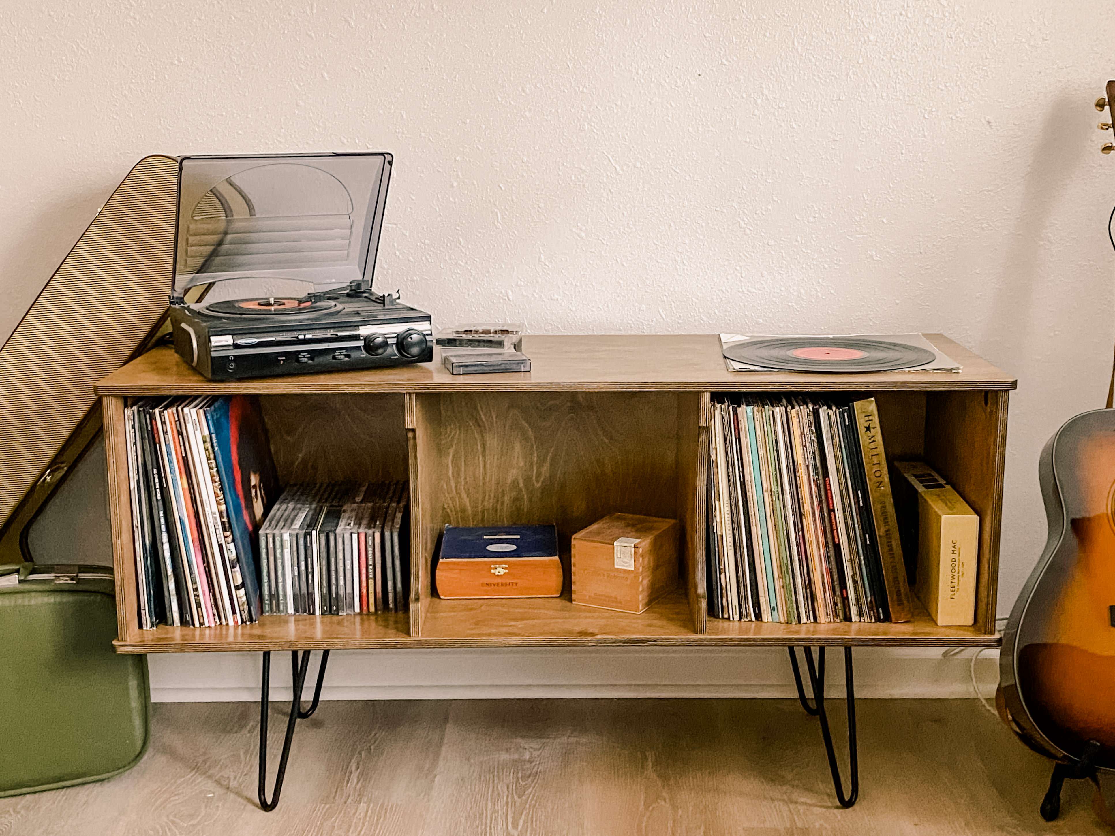 Vinyl album storage cabinet – The LoveMade Home